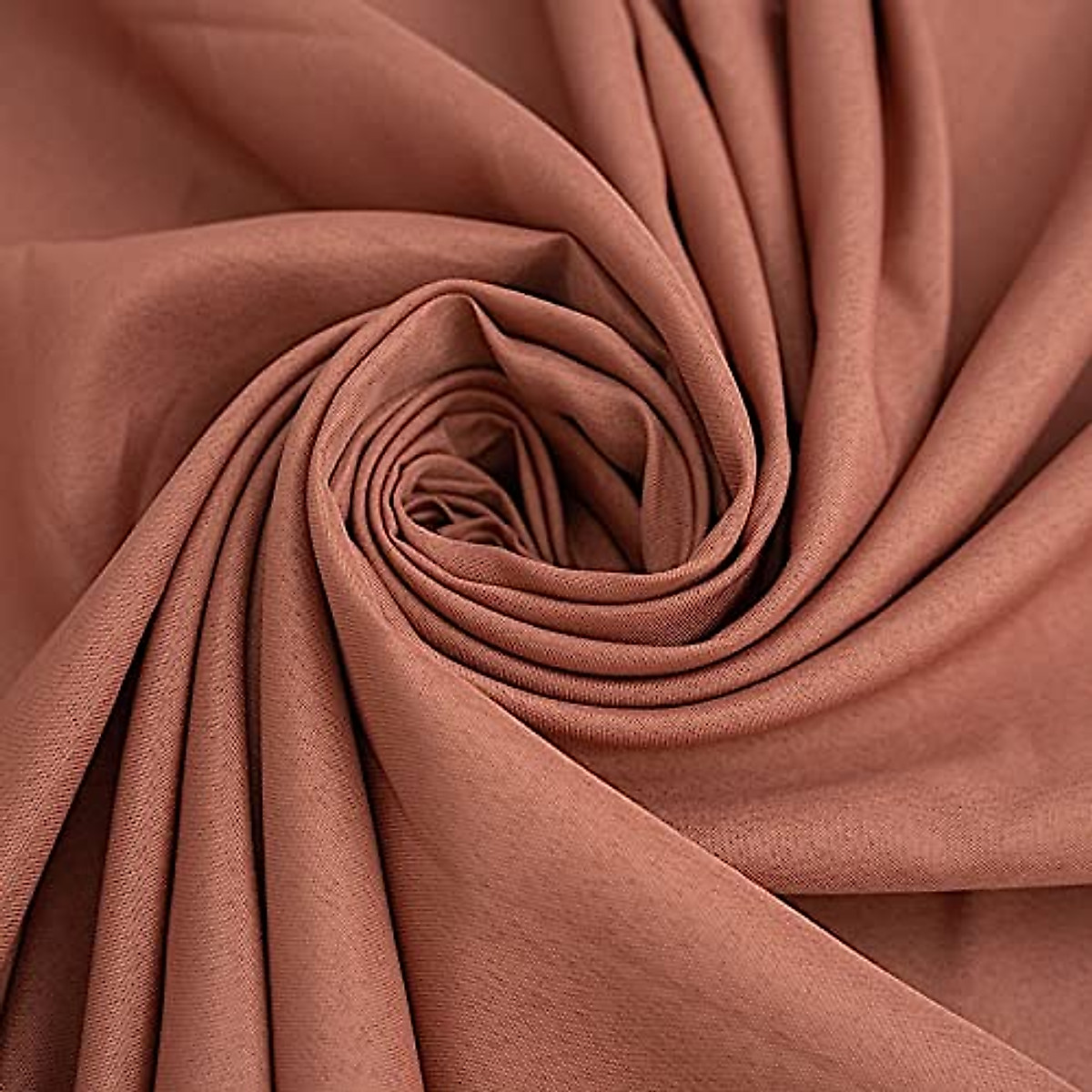 Balsa Circle 90x156-Inch Terracotta Rectangle Polyester Tablecloth Table Cover Linens for Wedding Party Events Kitchen Dining