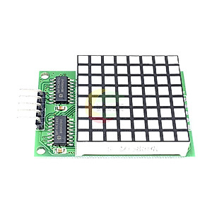 8x8 8x8 8 X 8 Square Matrix Red LED Display Dot 74hc595 Drive Driver Module for Arduino R3 MEGA2560 Due Raspberry Pi Board