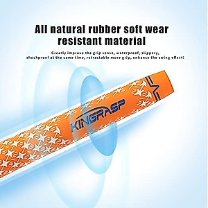 Be DeLighted Black Rubber Golf Grips 13 Pack /Undersize/Standard/Mid Golf Club Grips,All Weather Golf Grip Kit (Standard, Black)