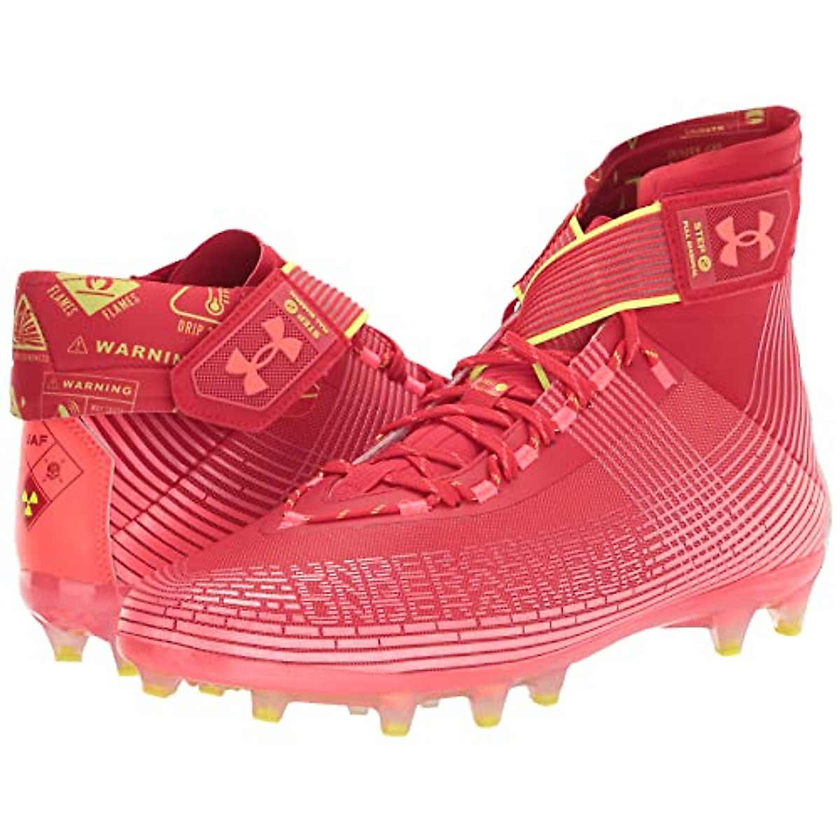 Under Armour Men's Highlight Mc, Red (600)/Beta, 8.5 Medium US