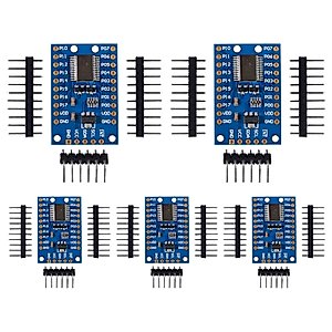 AITIAO 5Pcs PCF8575 IO Expander Board I2C to 16 IO IIC I2C I/O Extension Shield Module DC 2.5-5.5V I2C Communication Control 16 IO Ports