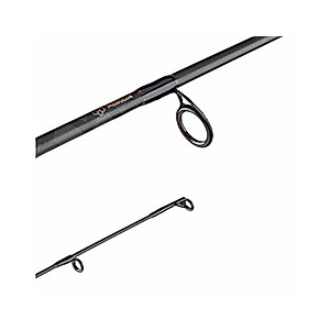 Berkley 6’6” Lightning Rod Spinning Rod, One Piece Spinning Rod, 6-12lb Line Rating, Medium Light Rod Power, Moderate Fast Action, 1/16-3/8 oz. Lure Rating,Brown