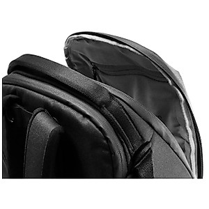 Peak Design Everyday Backpack Zip 20L Black, Carry-on Backpack with Laptop Sleeve (BEDBZ-20-BK-2)