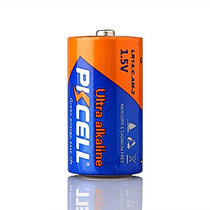 1.5V Batteries C Alkaline Primary Battery lr14 Model Count Pcs (4)