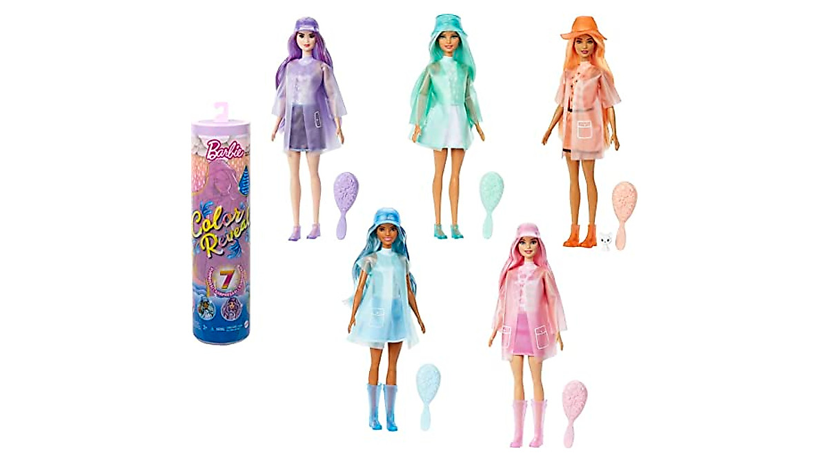 Unveil 25 Surprises with Barbie Color Reveal Doll