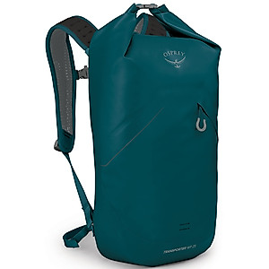 Osprey Transporter Roll Top Waterproof Backpack 25, Night Jungle Blue