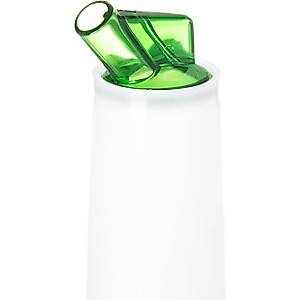 Carlisle FoodService Products Stor N' Pour Complete Quart Set Neck, Container, Cap, And Spout for Bar, Kitchen, And Restaurants, Plastic, 1 Quart, Green, (Pack of 12)