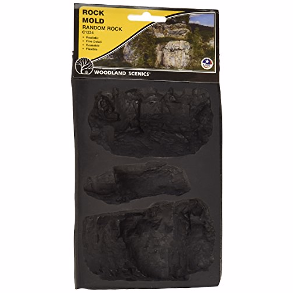 Woodland Scenics RCK Mold-Random Rock