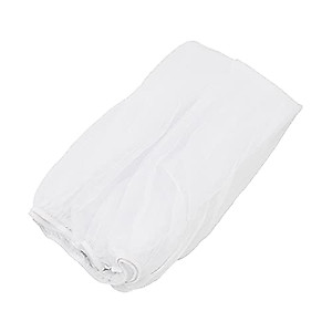 MYXP Mosquito Net for Stroller Durable Baby Stroller Mosquito Net Elastic Cotton Bug Net for Strollers (White)