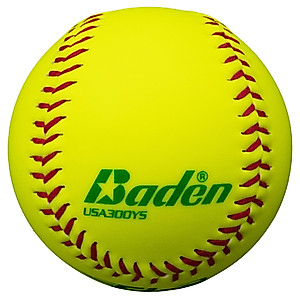 Baden ASA Fire Synthetic Cover Slowpitch Softball 12" (One Dozen)