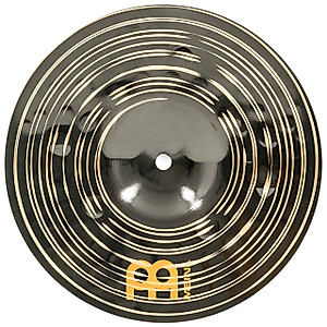 Meinl 10" Splash Cymbal - Classics Custom Dark - Made in Germany, 2-YEAR WARRANTY (CC10DAS)