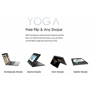 Lenovo Yoga 7i 16" 2-in-1 16:10 WUXGA Touch Screen Laptop, Intel Core i7-1355U, 2 x Thunderbolt, Fingerprint Reader, Backlit KB, Win 11, Storm Grey (16GB RAM | 1TB SSD)