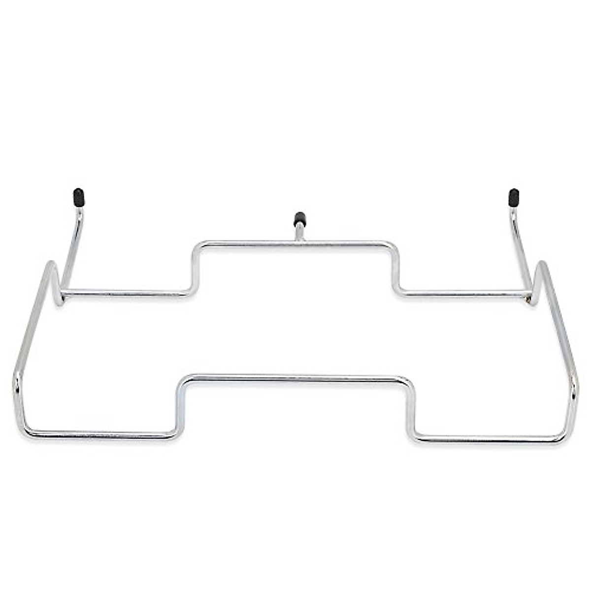 GOTOTOP Outdoor Trash Can Bracket,Metal Hanging Garbage Bags Plastic Holder Garbage Table Rack for Kitchen, Pantry, DormRoom, Camping, Hiking 13.6 x10.2 X 1.8