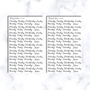 Essentials Calendar Planner and Journaling Stickers, Black and White Starter Kit for Journals and Planners, 12 Sheets, 1361 Stickers Per Pack