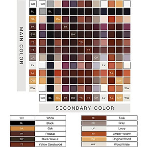 SEISSO Wood Repair Kit Wood Touch up Paint Restore Any Wood Furniture Wood Stain, 12 Colors Cover Surface Scratch for Wooden Floor Table, Filler Furniture Paint Oak, Cabinet, Door, Veneer, Walnut,