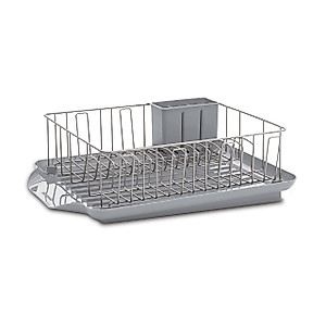 Farberware Classic Full Dishrack, 3-Piece, Gray