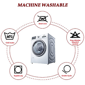 LiveGo Armless Futon Slipcovers Stretch Folding Sofa Bed Cover with Elastic Bottom, Printed Fitted Couch Cover Furniture Protector for Pets, Kids (Dark Grey)