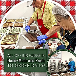 Valley Fudge, Maple Walnut, Fresh Artisan Fudge, Real Butter, Gourmet Candy, Half Pound Package