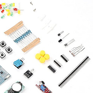 Projects Starter Accessories, Projects Basic Starter Kit LCD Display High Efficiency Easy Regulation for DIY