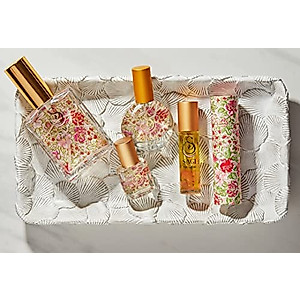 Rose Quartz Organic Eau de Toilette Spray Perfume By The Sage Lifestyle (2 Oz/59 ml) - 75% organic, 100% gorgeous- A Gemstone Perfumery, Travel Perfume, Vegan Perfume Oil - Feel Subtle Hint of White Amber, Sandalwood & Fresh Musk