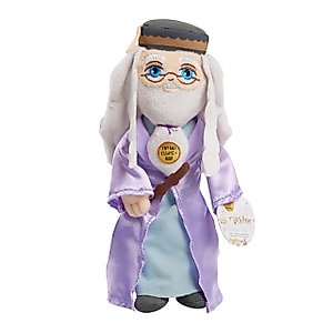 Harry Potter™ 8-Inch Spell Casting Wizards Professor Albus Dumbledore™Small Plushie with Sound Effects, Kids Toys for Ages 3 Up by Just Play