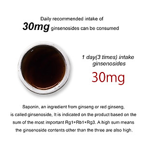 Pocheon 240g(8.5oz), 100% Pure Korean 6Years Root Panax Red Ginseng Extract Gold, TOP Ginsenoside, Saponin, Ginseng Herbal Supplement, Natural Immune Support