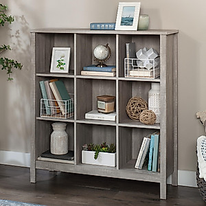 Sauder Miscellaneous Storage Cubby Storage Bookcase, Spring Maple Finish