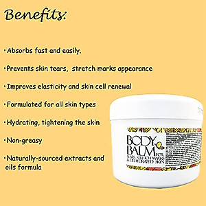 Stretch Mark Remover Cream | Firming, Hydrating, Tightening, Improves Skin Elasticity | Deep Moisturizing Post-Pregnancy Body cream for stretch marks | Naturally-Sourced Extracts and Oils Formula