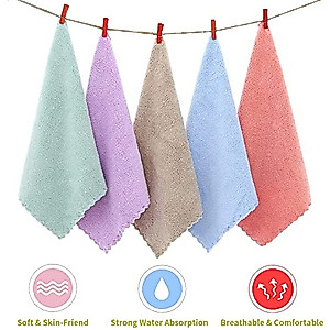 WCDJOMOP 5 Pcs Sugar Glider Blanket, Hamster Fleece Cage Liners, Soft Warm Pet Bedding Mats Sleep Pad Cover Bath Towels for Hamster Guinea Pig Rabbit Squirrel Chinchilla Hedgehog (30x30cm, 5 Pack)