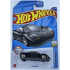 Hot Wheels 2022 - McLaren F1 - Black - Ryu's Rides - Factory Fresh 4/10