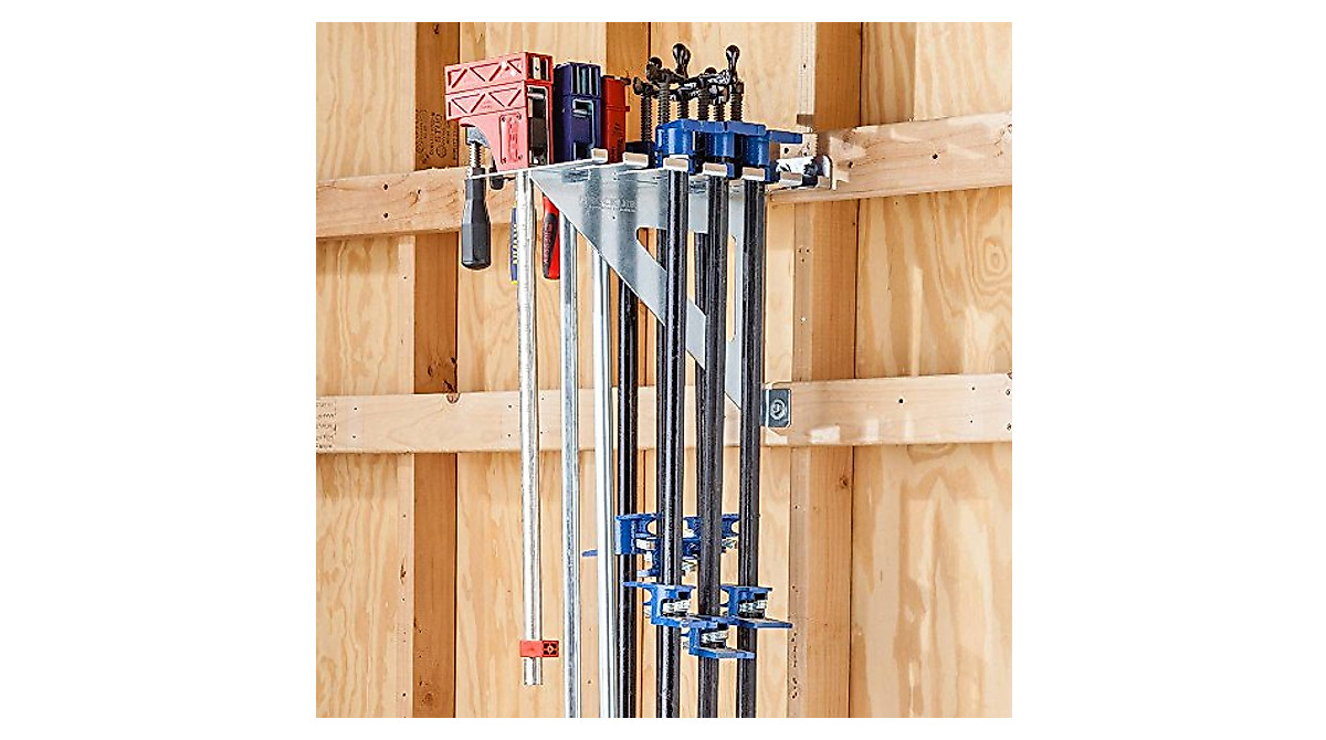 Organize with Rockler HD Pipe Clamp Rack – Space Saver