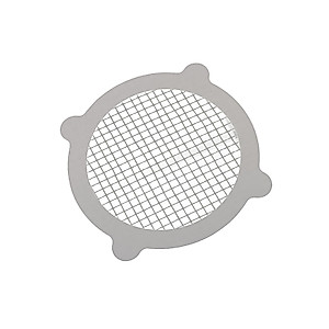 Paisu 10pcs/1pack Shower Drain Hair Catcher Mesh Stickers,Shower Drain Hair Catcher for Bathtub Bathroom Kitchen, Round four ears