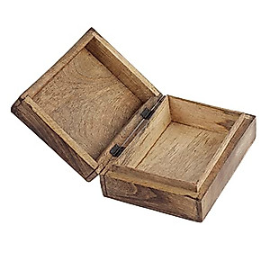 Li'Shay Wooden Trinket Keepsake Box with Tree of Life Design
