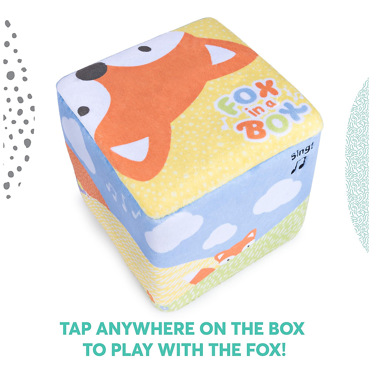 Baby GUND Fox in a Box, Animated Plush Activity Toy for Babies and Infants, Ages 0 and Up, Multicolor