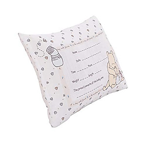Disney Winnie The Pooh Decorative Keepsake Pillow – Personalized Birth Pillow