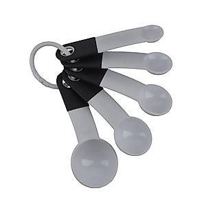 KitchenAid - KE057OHPIA KitchenAid Classic Measuring Spoons, Set of 5, Pistachio/Black