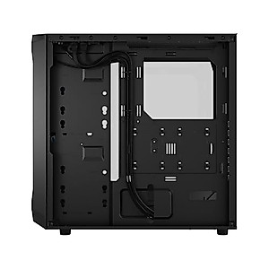 Fractal Design Focus 2 RGB Black TG Clear Tint, mid tower - Tempered Glass