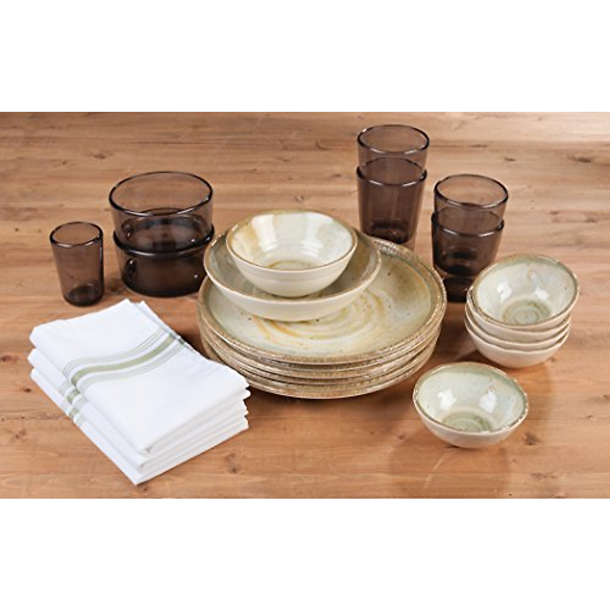 Carlisle FoodService Products GA5501270 Gathering Melamine Dip/Salsa Bowl, 6 oz., 4.5", Adobe (Pack of 12)