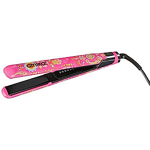 amika amika Illuminati Diamond Ceramic Styler, Signature Pink, 0.3 Fl oz.