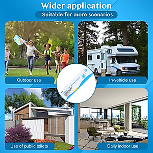 Portable Super Absorbent Cotton-Disposable Gelling Absorbent Pads,Leak-Proof, Odor Reducing,Fit Universal Potty Chair Liners Bags,Baby Travel Potty Bags and Toilet Training