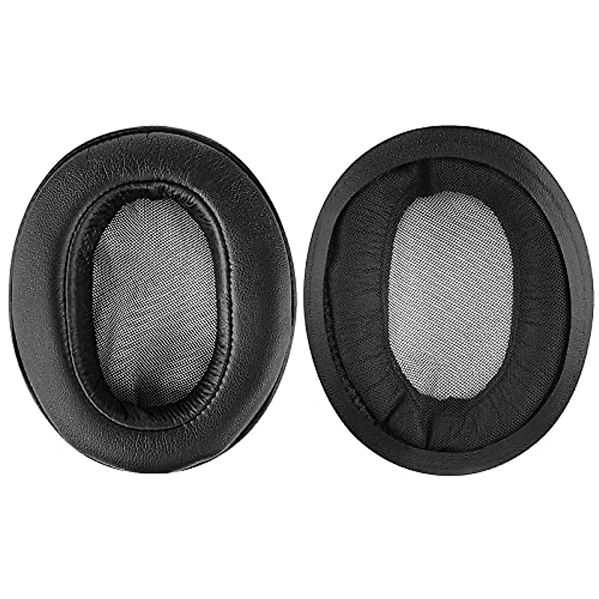 Geekria QuickFit Replacement Ear Pads for Sony MDR-1ABT, MDR-1RBT, MDR-1RNC Headphones Ear Cushions, Headset Earpads, Ear Cups Cover Repair Parts (Black)