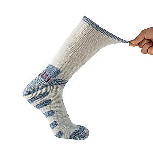 Merino Wool Men Crew Socks Warm Socks -NEVSNEV Athletic Socks for Men, Suitable for Hiking,Trekking,Camping …