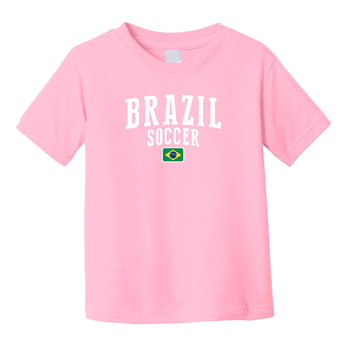 Brazil toddler soccer T-shirt Flag and letters national team for boys girls