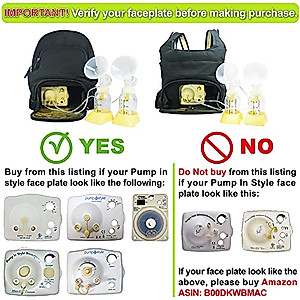 Nenesupply Tubing Compatible with Medela Pump in Style Advanced Breastpump Replacement Parts for Medela Pump Parts Incl. Tubing Valves Membranes