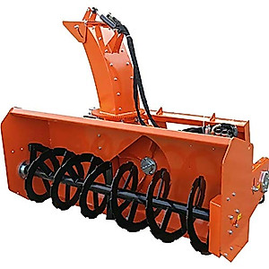 84" Skid Steer Snow Blower with Hydraulic Discharge Chute from Victory