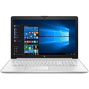 HP 17.3" FHD IPS Laptop, Core i5-10210U (Beat i7-8665U), HD Webcam, Backlit Keyboard, HDMI, UHD Graphics, Windows 10 Home, 12GB Memory, 1TB HDD