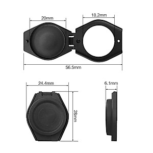 ibasenice 3 Sets 10 Pcs Cover Lens Cap Camera Supplies Camera Protective Lens Cover Webcam Lens Cap USB Camera Lens Cover Camera Accessories