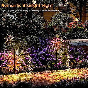 IERKEIE Solar Garden LED Light, Hollow Watering Can Lights Outdoor Decoration, Garden Stake Light for Pathway Yard Lawn Patio Landscape Decor