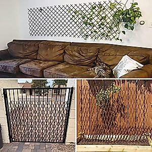 JOYSFIT Willow Trellis Fence Expandable Garden Climbing Lattices Trellis Plant for Support Climbing 36x92 Inch(2)