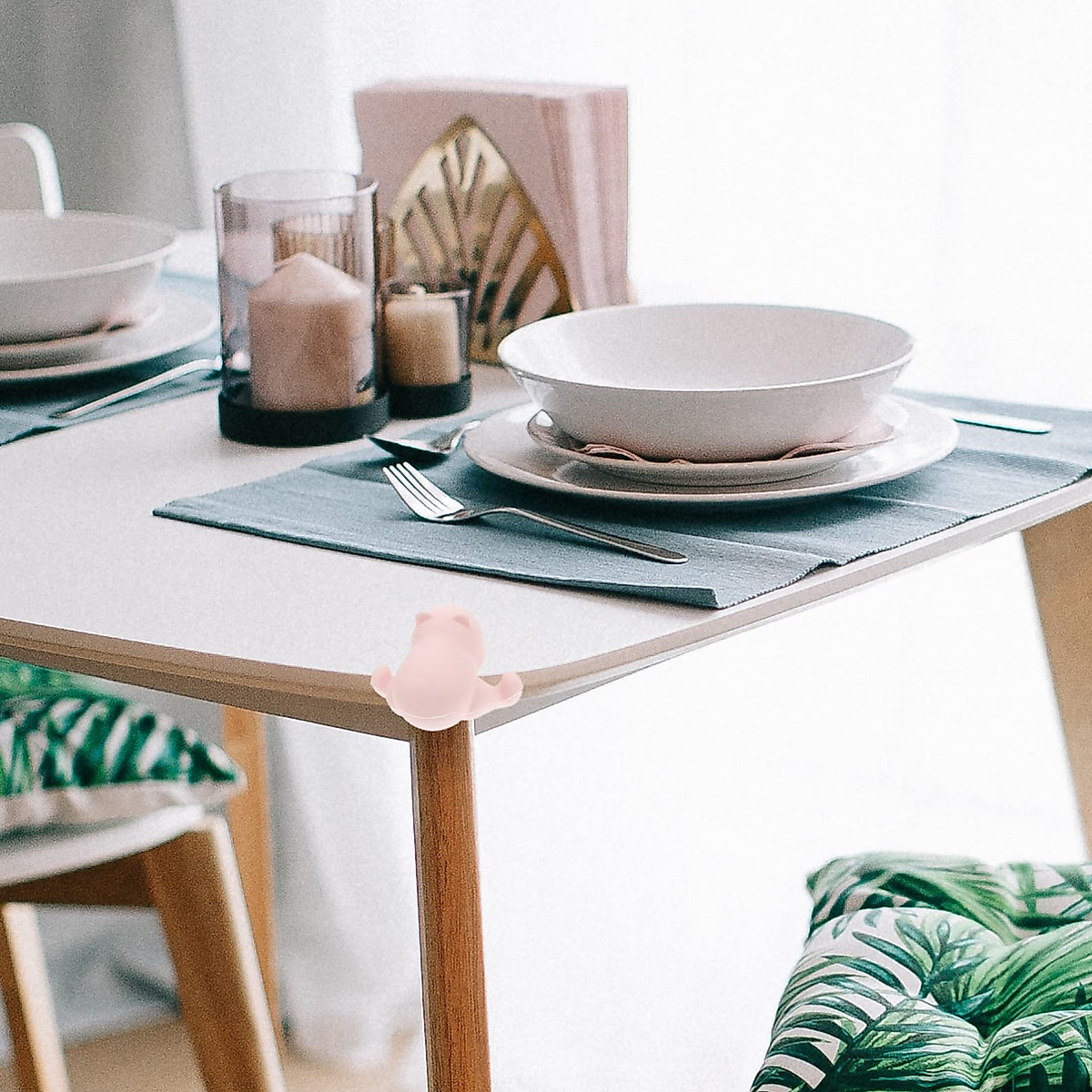 4pcs Proofing Corner Guard Bed Corner Protector Dog Animal Rubber Corner Protectors Furniture Edges Corner Table Cabinets Furniture